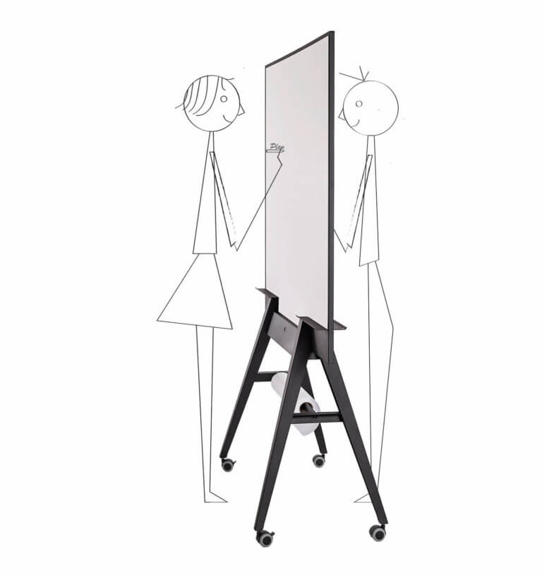 SCRUMBOARD- WHITEBOARD ON WHEELS - MARKER BOARD